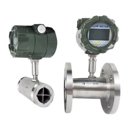 Cina Misuratore di portata a turbina per liquidi, acqua e olio, sensore di alta precisione, manometro per tubazioni 4-20mA in vendita
