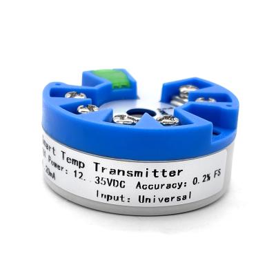 China High Precision Intelligent Temperature Transmitter Module Precision Intelligent Chip Analog Output 4-20ma Pressure Transmitter for sale