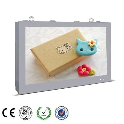 China Alto brillo, señalización digital del outdoo montado en la pared impermeable, con wifi, pantalla táctil en venta