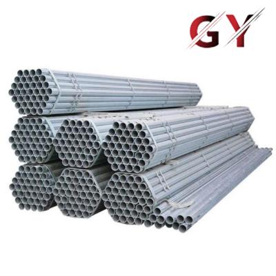 China Large Stock Manufacturer Supply Q195 Q235 ASTM A106 SCH20 40 80 120 Galvanized Steel Pipe for Scaffolding for sale