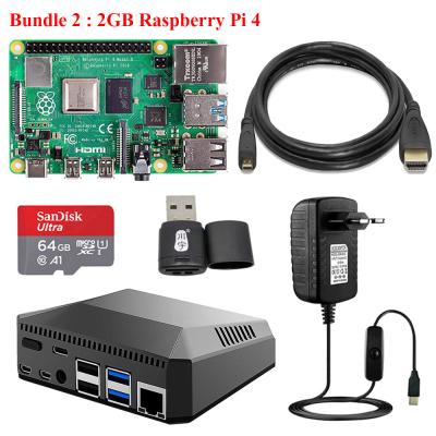 China Raspberry Pi 4 Model B 1000Mbps pcb board assembly 64GB SD Card for sale