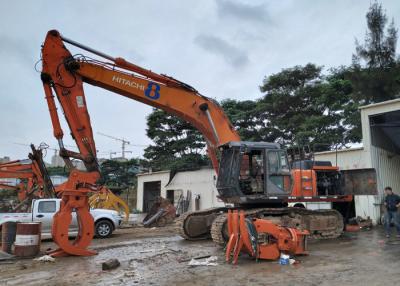 Chine La rotation d'excavatrice de conception de bloc supérieur attaquent la peau d'orange pour la saisie en bois de bois de construction à vendre