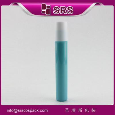 China Botella de plástico de 15 ml de alta calidad con bola de pp,rollo de perfume vacío en la botella en venta