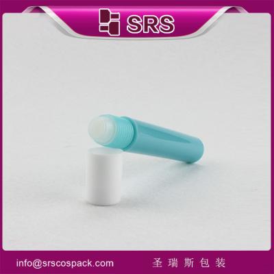 China Botella de plástico de 15 ml de alta calidad con bola de pp,rollo de perfume vacío en la botella en venta