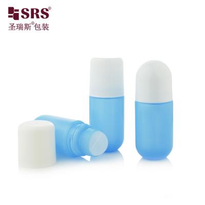 China 50 ml de fondo redondo de forma única en papel de gel vacío en un recipiente de bastón de desodorante en venta