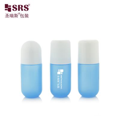 China 50 ml de fondo redondo de forma única en papel de gel vacío en un recipiente de bastón de desodorante en venta