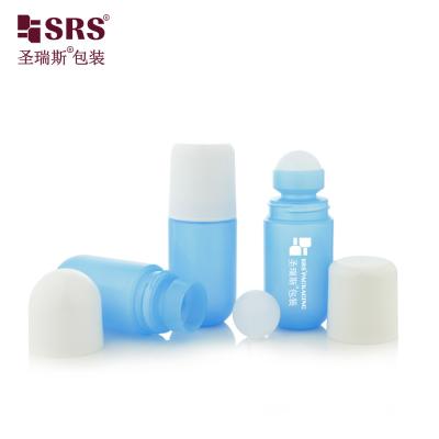 China 50 ml de fondo redondo de forma única en papel de gel vacío en un recipiente de bastón de desodorante en venta