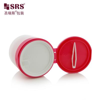 중국 SRS1 120g 150g PP PCR 재활용 환경 친화적 인 플라스틱 헤어 젤 몸 크림 병 컨테이너 포장 판매용