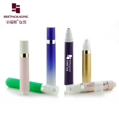 China AY 10ML 15ML PP PCR Recyclingmaterial Doppelwand-luftloser Roll-On-Augencreme-Flasche Anpassungs-Applikator zu verkaufen