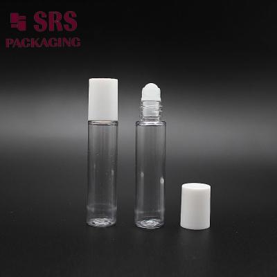 China PET-8ml garrafa de plástico transparente bola de rolos para perfume de brilho labial vazio à venda