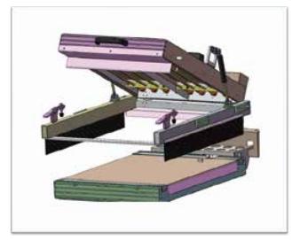 Selective wave soldering with dual electromagnetic pump 3
