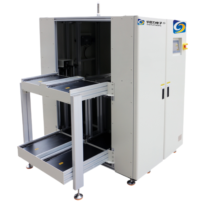 YUSH Fully Automatic Dual Rail PCB Unloader Machine