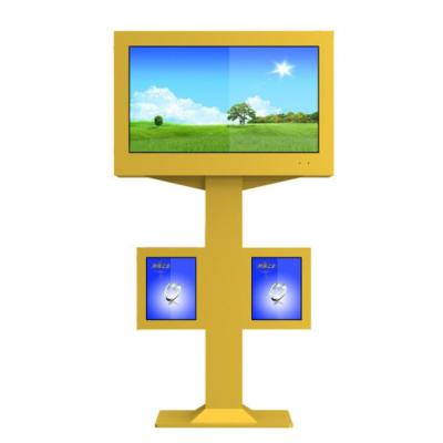 Cina Esposizione LCD su ordine completa di HD, funzionamento LCD all'aperto impermeabile di ora del chiosco 7*24 in vendita