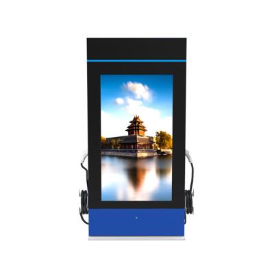 Cina Stazioni di carico pubbliche a 55 pollici, contrassegno di Digital del totem del pannello del LG in vendita