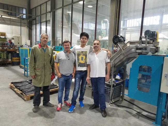 Rubber Sole Preforming Machine