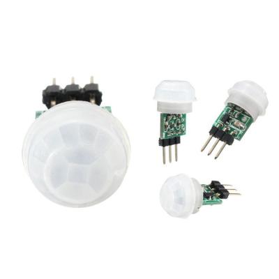 China Thermische sensor Mini IR Infrarood Pyroelectric PIR Beweging van het lichaam Mens sensor Detector Module Micro am312 pir sensor Te koop