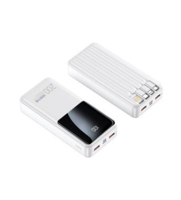 Cina Nuovo portatile 10000Mah Ultra Slim Batteria wireless Telefono caricabatterie Metal Power Bank Con Display Led Magnetic Power Bank in vendita