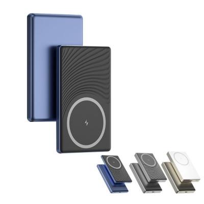 Cina Magnetic Wireless Power Bank per telefono Portatil Power Bank Magnetico Universale Ricarica rapida 5000mah 10000mah in vendita