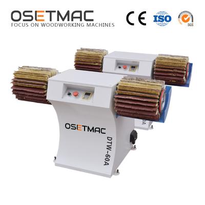 Cina 132 KG Macchina di levigatura a spazzola manuale a due rulli DTW-60A per lucidatura del legno di OSETMAC in vendita