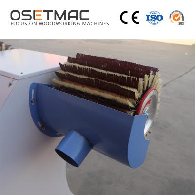 Cina 132 KG Macchina di levigatura a spazzola manuale a due rulli DTW-60A per lucidatura del legno di OSETMAC in vendita