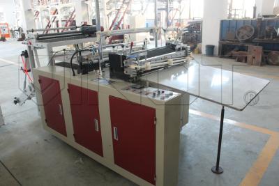 China HDPE Vlakke Kleine Plastic Filmzak die Machinesnelheid 30 maken - 130pc/min van 1500W Te koop