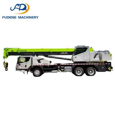 China Versatile Used 25Ton Truck Crane with Hydraulic Gear Crane for Bridge Repair for sale