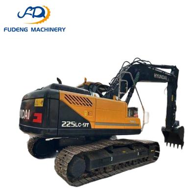 China Hot Selling Used HYUNDAI 225LC-9T Excavator with Crawler Excavator for Construction Projects for sale