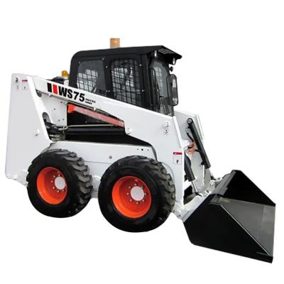 Hydrostatic Four-wheel Drive Mini Wheel Backhoe Skid Steer Loader with Yanmar