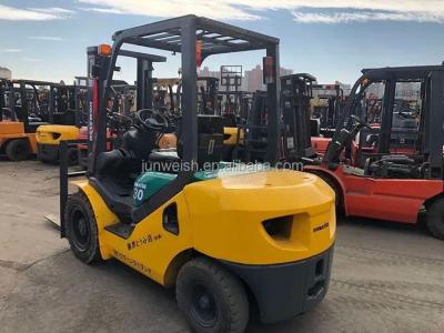 Κίνα Γιαπωνέζικο μεταχειρισμένο φορτηγό Komatsu 3 τόνων Ντίζελ FD30 FD80 FD50 σε εξαιρετική κατάσταση προς πώληση