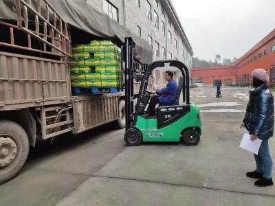 중국 3000kg 용량 토요타 포크리프트 전기 FD15 팔레트 1.5톤 소형 2톤 3톤 7톤 6m 3m 판매용