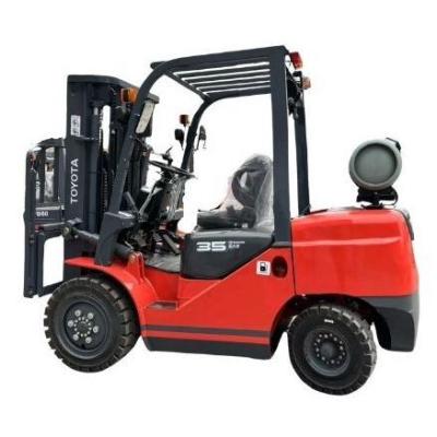 중국 1150mm 포크 길이 3 단계 마스트 LPG / 가솔린 3.5 톤 포크 픽터 판매용