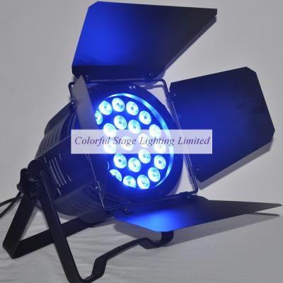 China 24x15W RGBAW 5 en 1 luz del par 64 del LED con las puertas de granero giratorias en venta