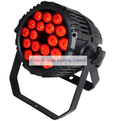 China 18x10W RGBW al aire libre 4 en 1 par 64 del LED en venta