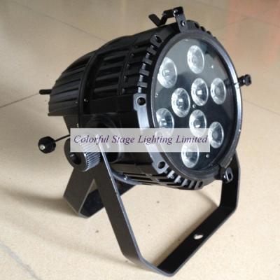 China 9x15W RGBAW al aire libre 5 en 1 par del LED puede en venta