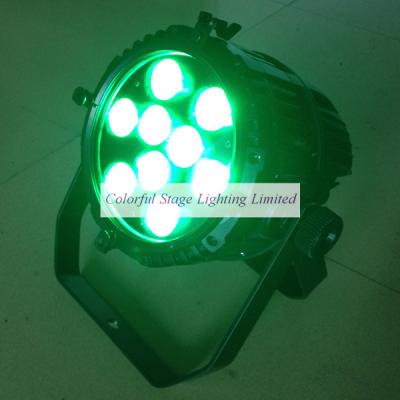 China 9x15W RGBAW al aire libre 5 en 1 par 64 LED en venta