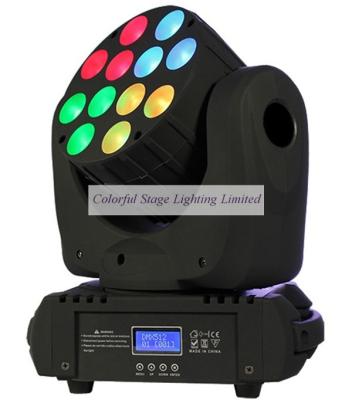 China 12x10W RGBW 4 en cabezas móviles de 1 LED en venta