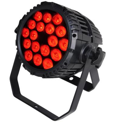 China Envío gratis China IP65 18x15W 5in1 RGBWA fuera de luces LED en venta