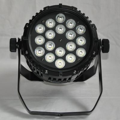 China Envío gratis China RGBAW de alta calidad 18x15W 5 en 1 accesorio impermeable LED del par en venta