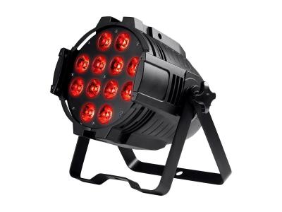 China Etapa de DMX que enciende 12x18W RGBWA 6 ULTRAVIOLETA en 1 luz de la etapa del PAR 64 del LED en venta