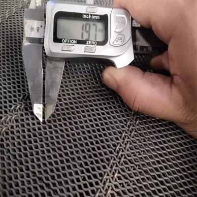China High Grade New Design Hooked Woven Crimped Wire Vibrating Screen Mesh for Coal Mine Square Woven Wire Mesh for sale