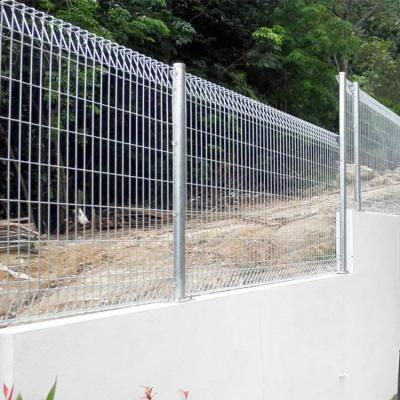 China Factory Supplier Popular Design Wroth Iron Fence High Security Roll Top  Welded Wire Mesh Fence Panel for sale