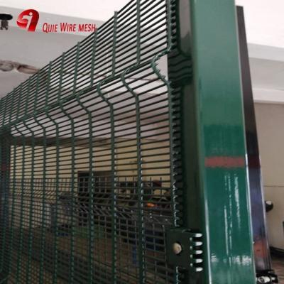China Factory Supply high security clear view 358 anti climb fence clear view fence anti climb temporary anti climb fence for sale