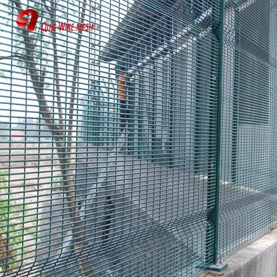 China Factory Supply high security clear view 358 anti climb fence clear view fence anti climb temporary anti climb fence for sale