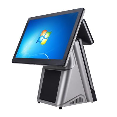 China 15.6 Inch i5 8+256GB Cash Register POS , Windows10 Capacitive Touch Screen POS Monitor Built-in Thermal Printer for Restaurant for sale