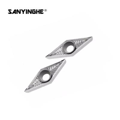 Cina Utensili per il taglio del tornio di CNC del carburo cementato VCGT160404 per il giro esterno di alluminio Diamond Blade in vendita