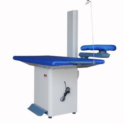 China Professional Auto-Suction Ironing Table Garment & Fabric Ironing Solution Equipment for sale