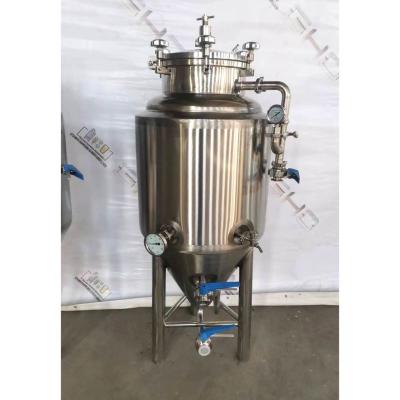Cina GHO 100L Home Brewery Fermentatore conico in acciaio inossidabile per serbatoio di fermentazione della birra in vendita