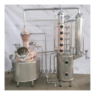 中国 24KW GHO 150L 赤銅アルコールの蒸留設備 販売のため