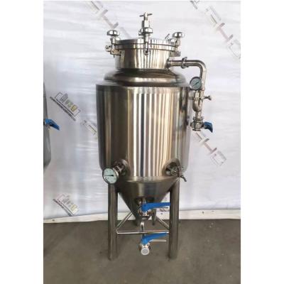 Cina GSTA 1 bicchiere di attrezzature per la produzione di birra Serbatoio di fermentazione per la produzione di birra domestica per fabbriche commerciali in vendita