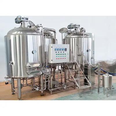 Cina Attrezzatura per la produzione di birra d'argento con tecnologia avanzata in vendita